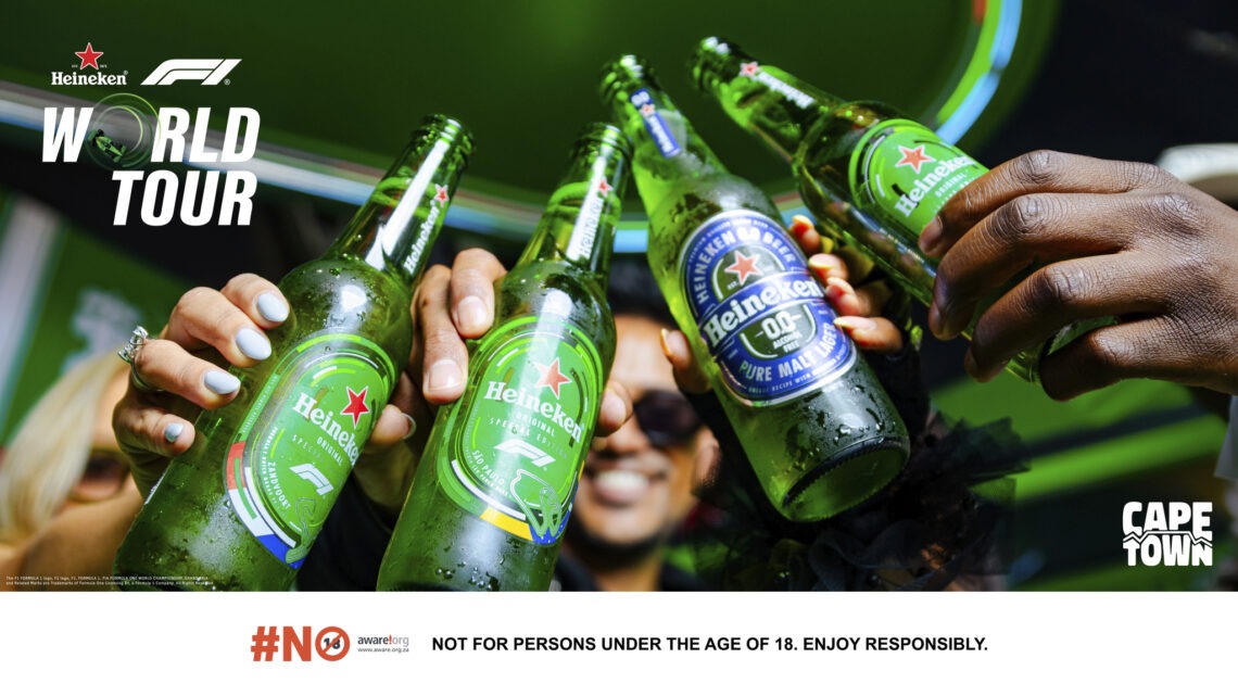 Heineken® World Tour brings Formula 1® thrill to Cape Town - The Vibe ZA