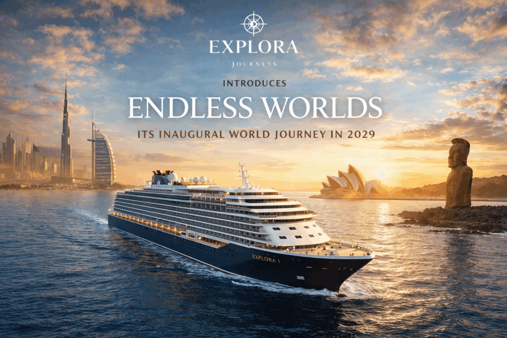 Explora Journeys Unveils Endless Worlds, Its Inaugural World Journey ...